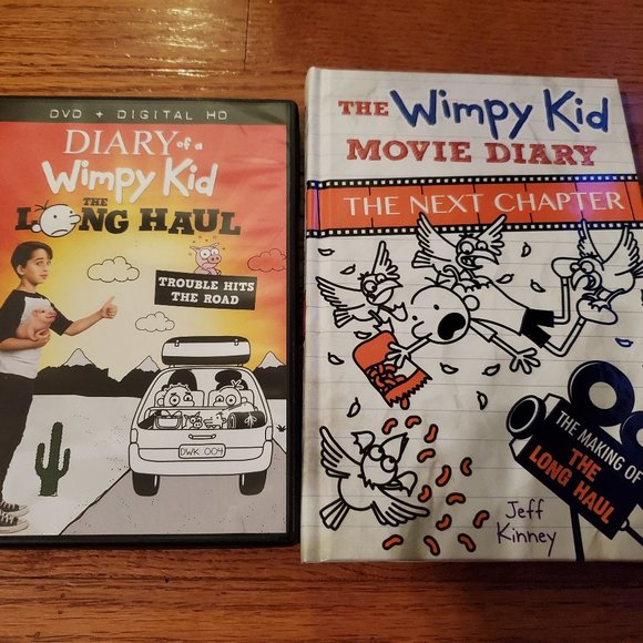 Scholastic | Other | Diary Of A Wimpy Kid Movie Diary And Dvd Set ...